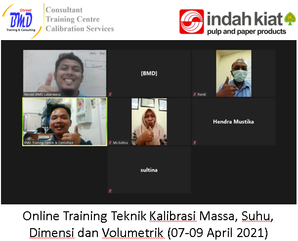Training Teknik Kalibrasi Massa, Suhu, Dimensi dan Volumetrik
