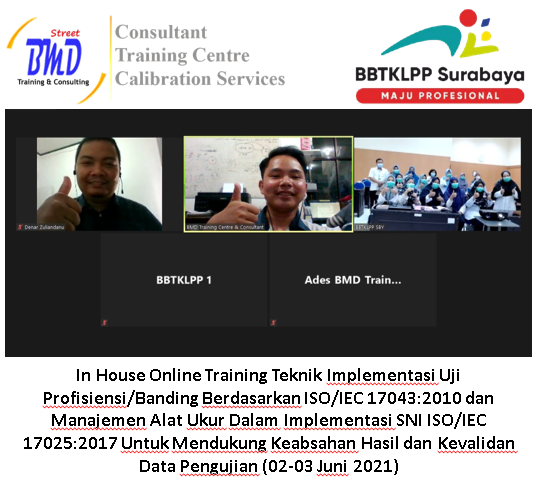 Training ISO 17043 (Uji Profisiensi Laboratorium) Running 2023!