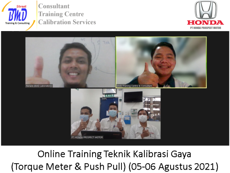 Training Teknik Kalibrasi Gaya (Torque Meter & Push Pull)