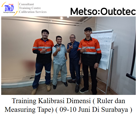 Training Kalibrasi Dimensi (Ruler dan Measuring Tape)