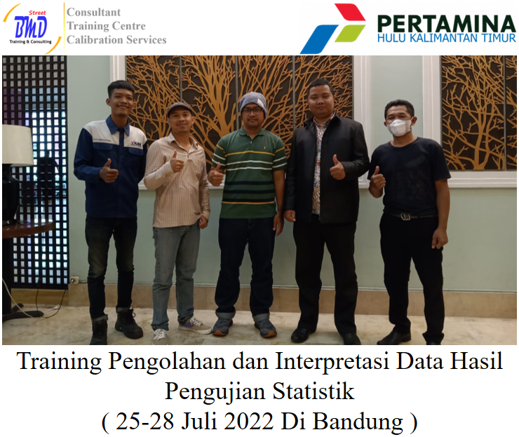 Training Pengolahan dan Interpretasi Data Hasil Pengujian Statistik