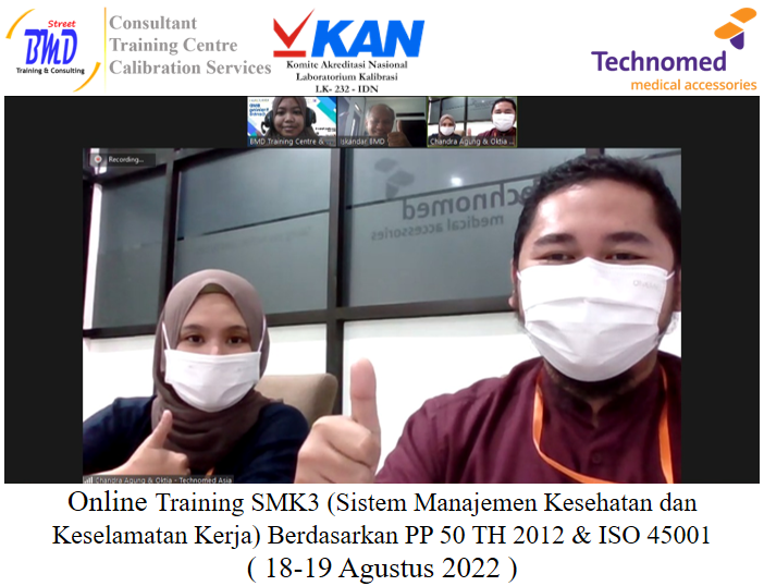 Training SMK3 PP 50 Tahun 2012 Integrasi ISO 45001