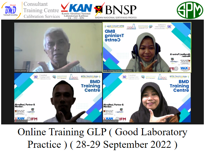 Training GLP (Good Laboratory Practices) 2022 Murah dan Kompeten
